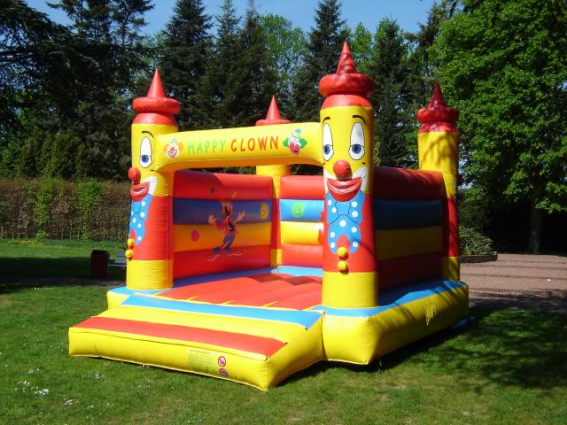 Springkussen 'Clown' - Springkussens - Wind Amusementsverhuur