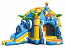 Springkussen 'Clown' - Springkussens - Wind Amusementsverhuur